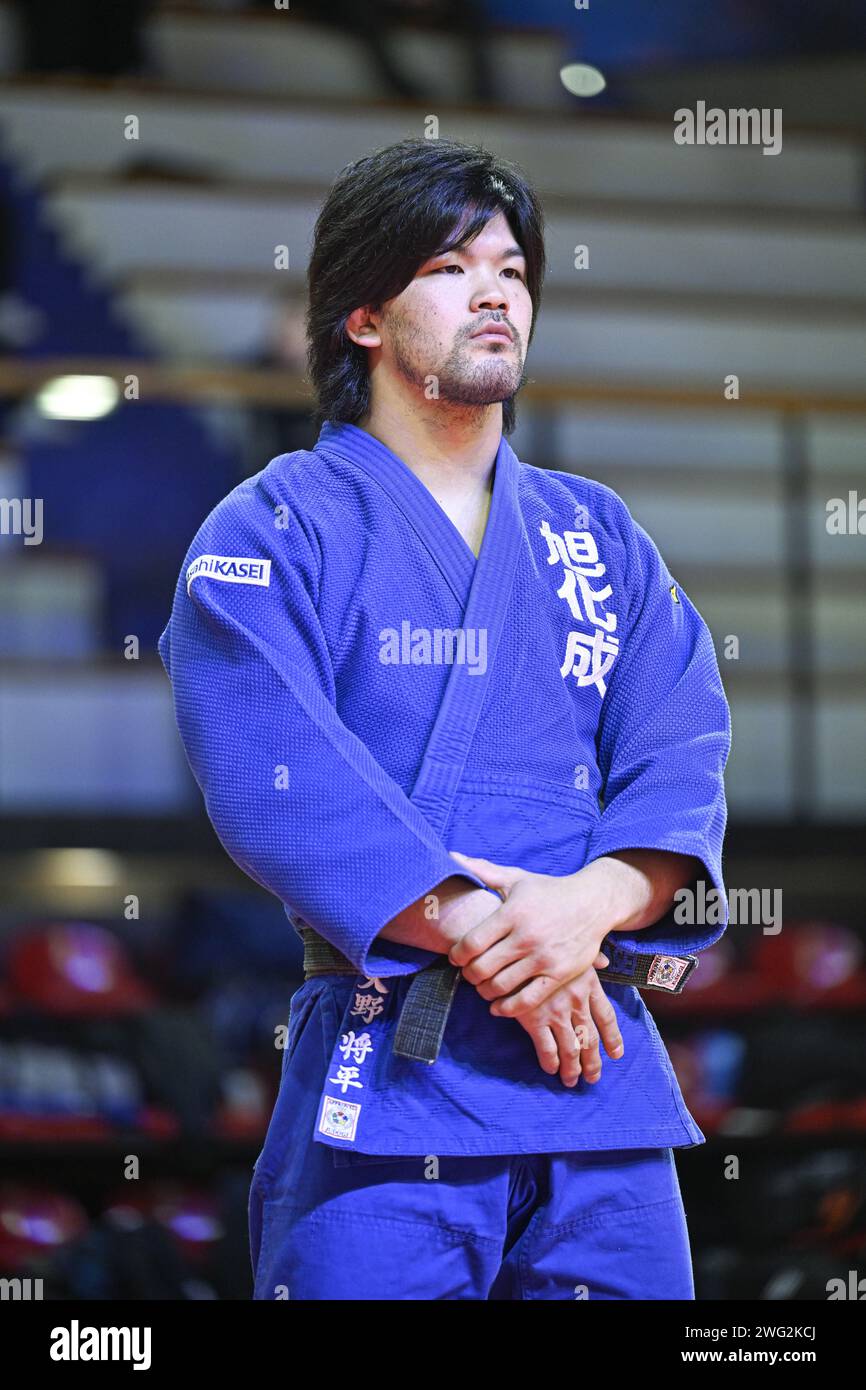 Shohei Ono du Japon pendant le camp d'entraînement le 1 février 2024 au Dojo de Paris (ancien ...