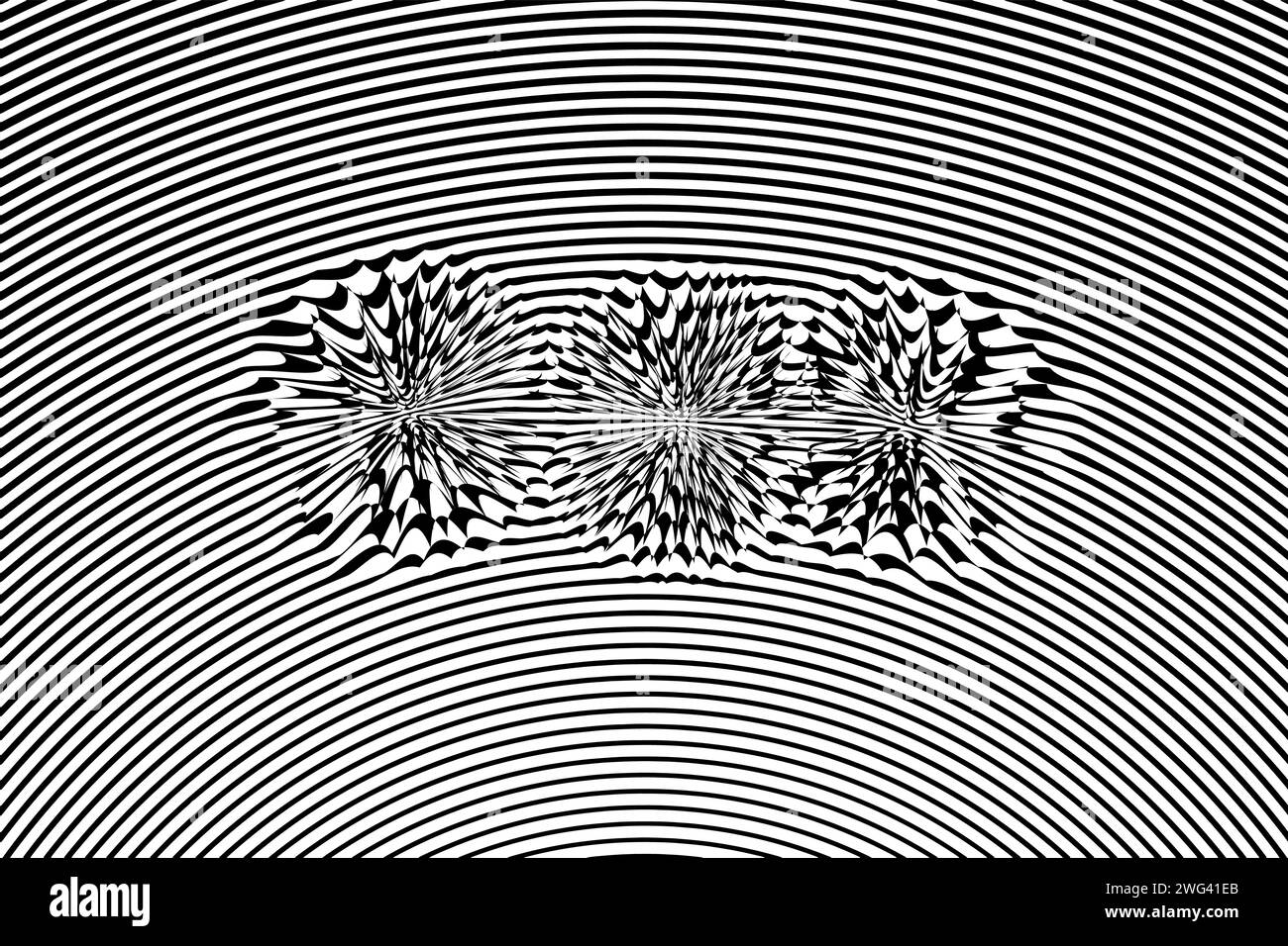 Rayas diagonales vectores vectores Banque d'images noir et blanc - Alamy