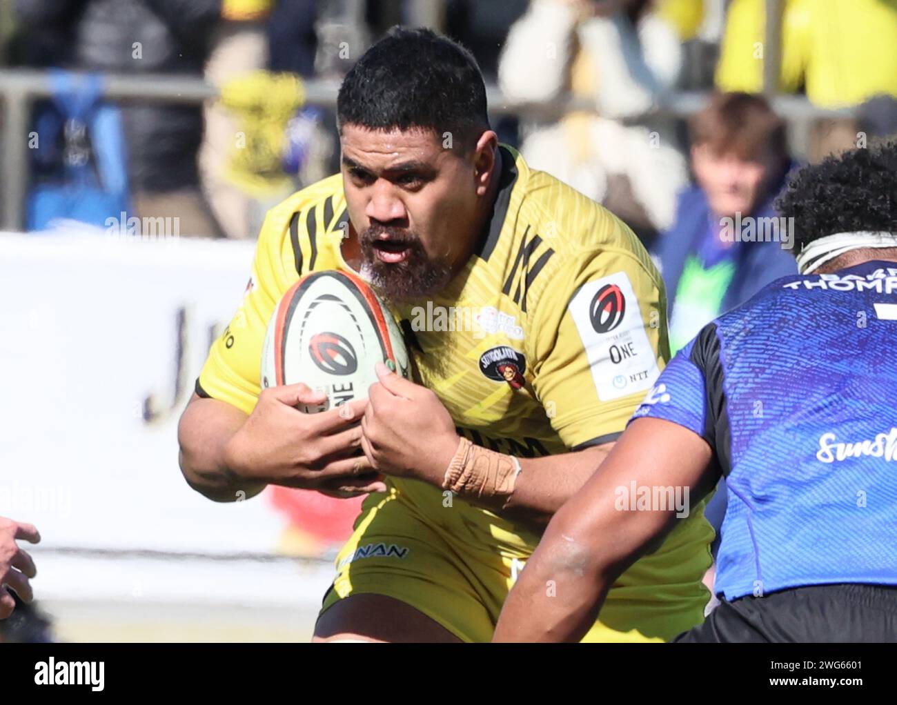 Tokyo, Japon. 3 février 2024. Tokyo Suntory Sungoliath No.8 Tamati ...