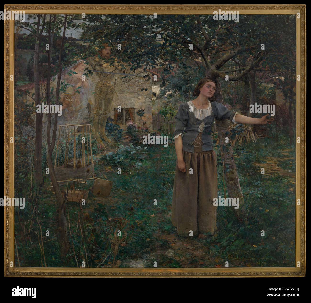 Jules bastien lepage peintre Banque de photographies et d’images à ...