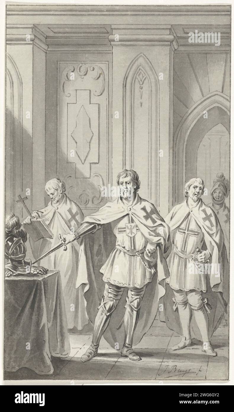 Trois chevaliers allemands Banque de photographies et d’images à haute ...