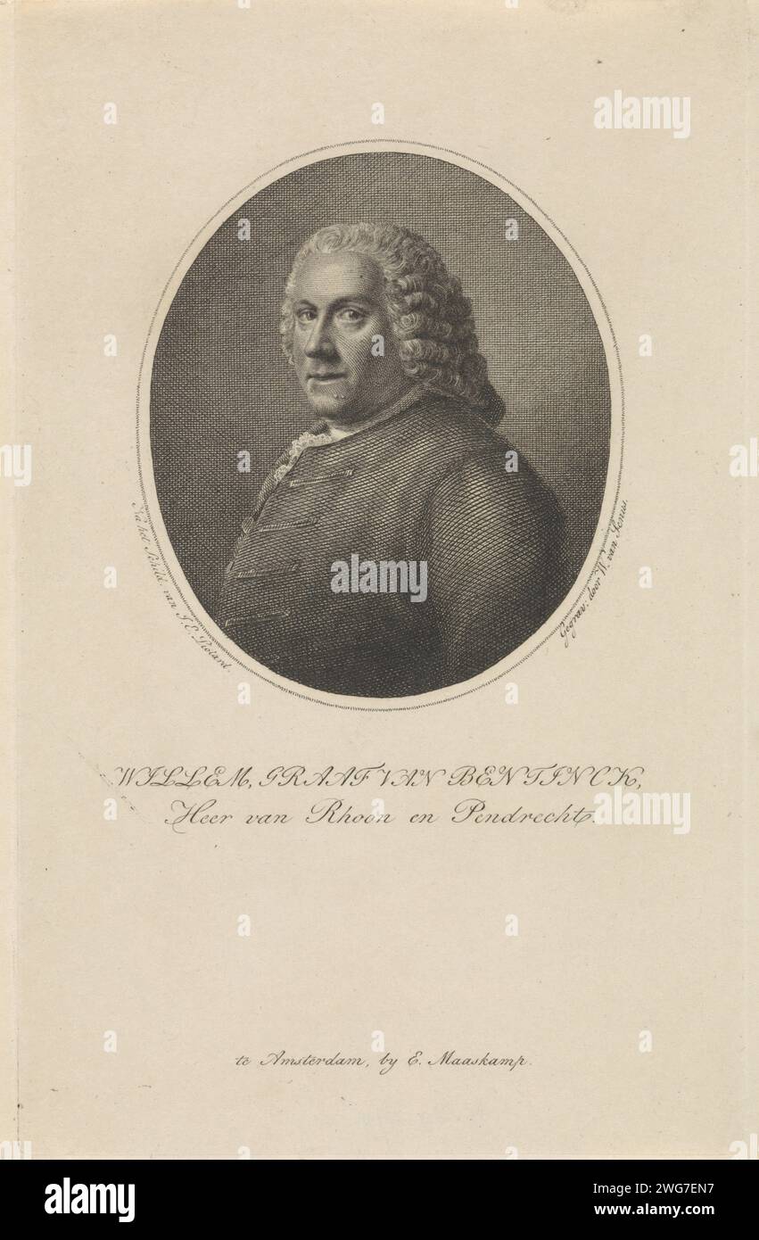 Portrait de Willem Gustaaf Frederik Bentinck van Rhoon, Willem van ...