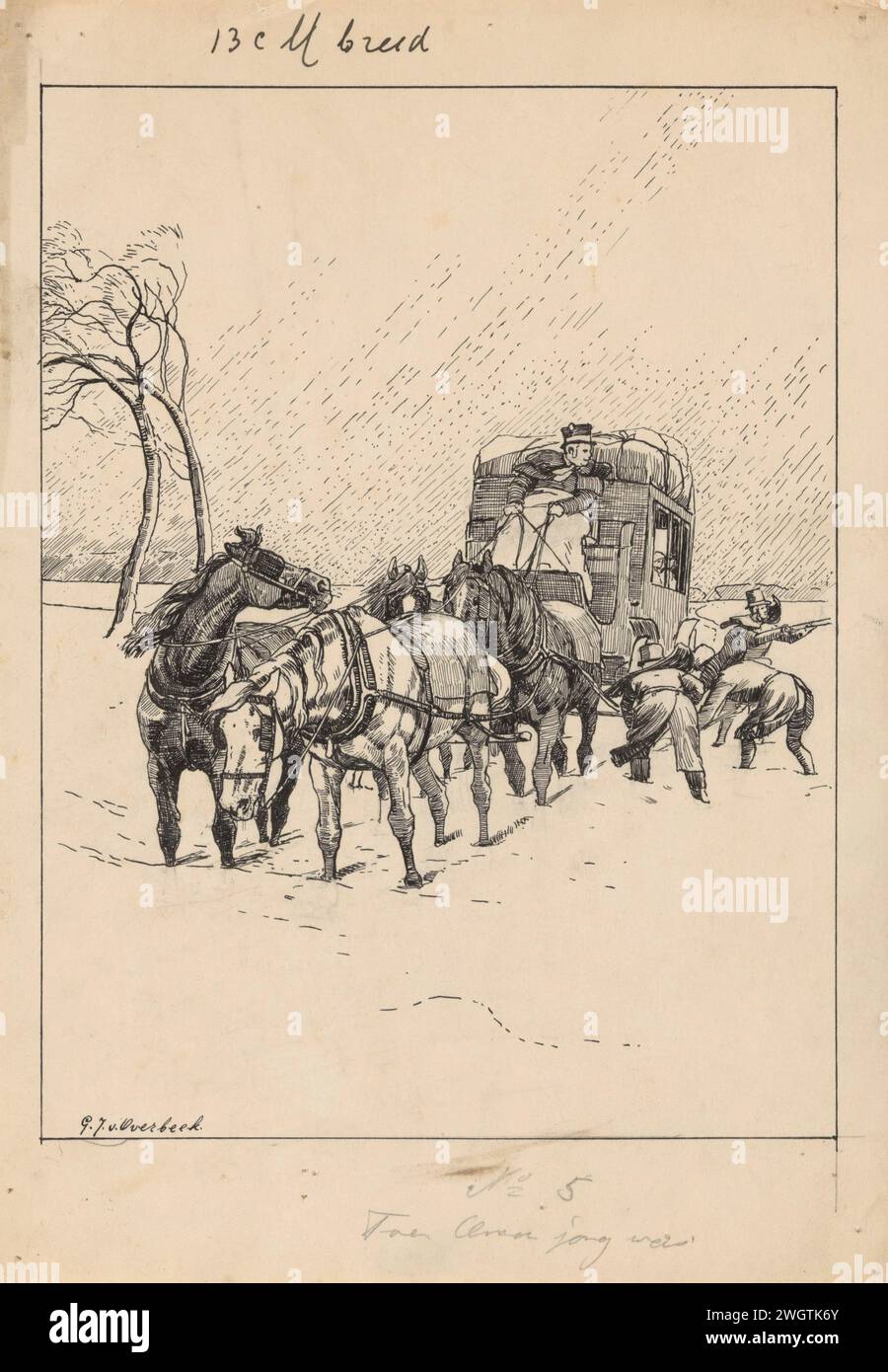 Cuillère tirée par des chevaux Banque de photographies et d’images à ...