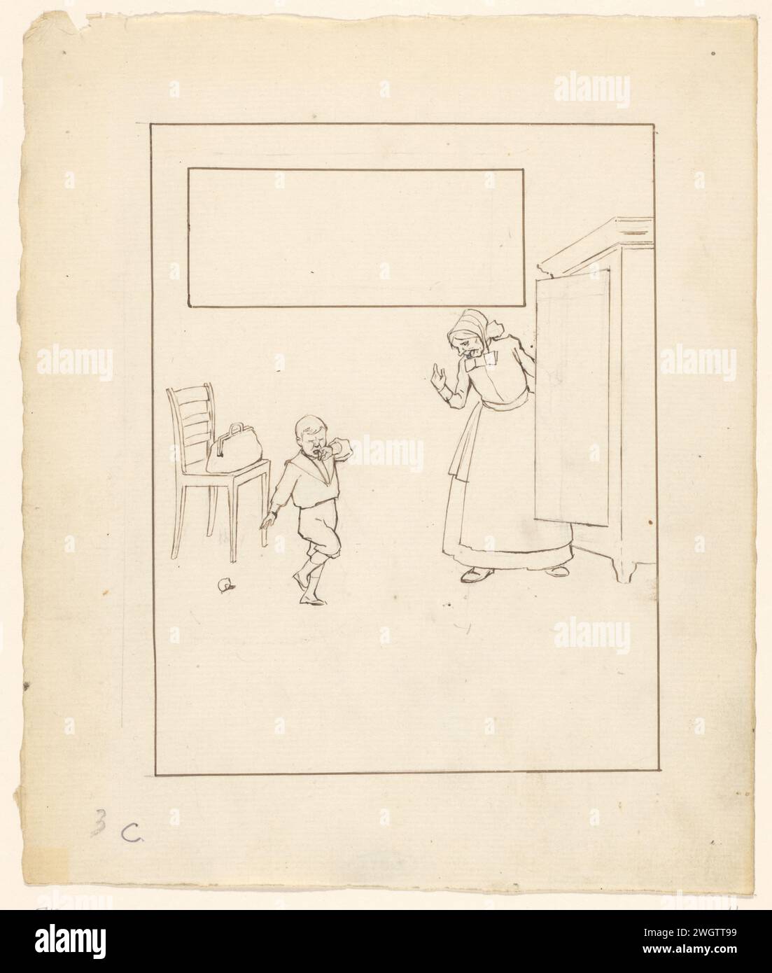 Dessin De Femme Qui Pleure Banque De Photographies Et Dimages à Haute