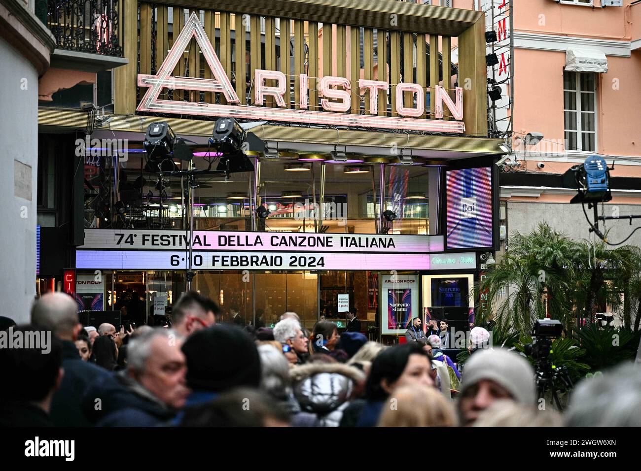 Festival de san remo 2024 Banque de photographies et d’images à haute ...