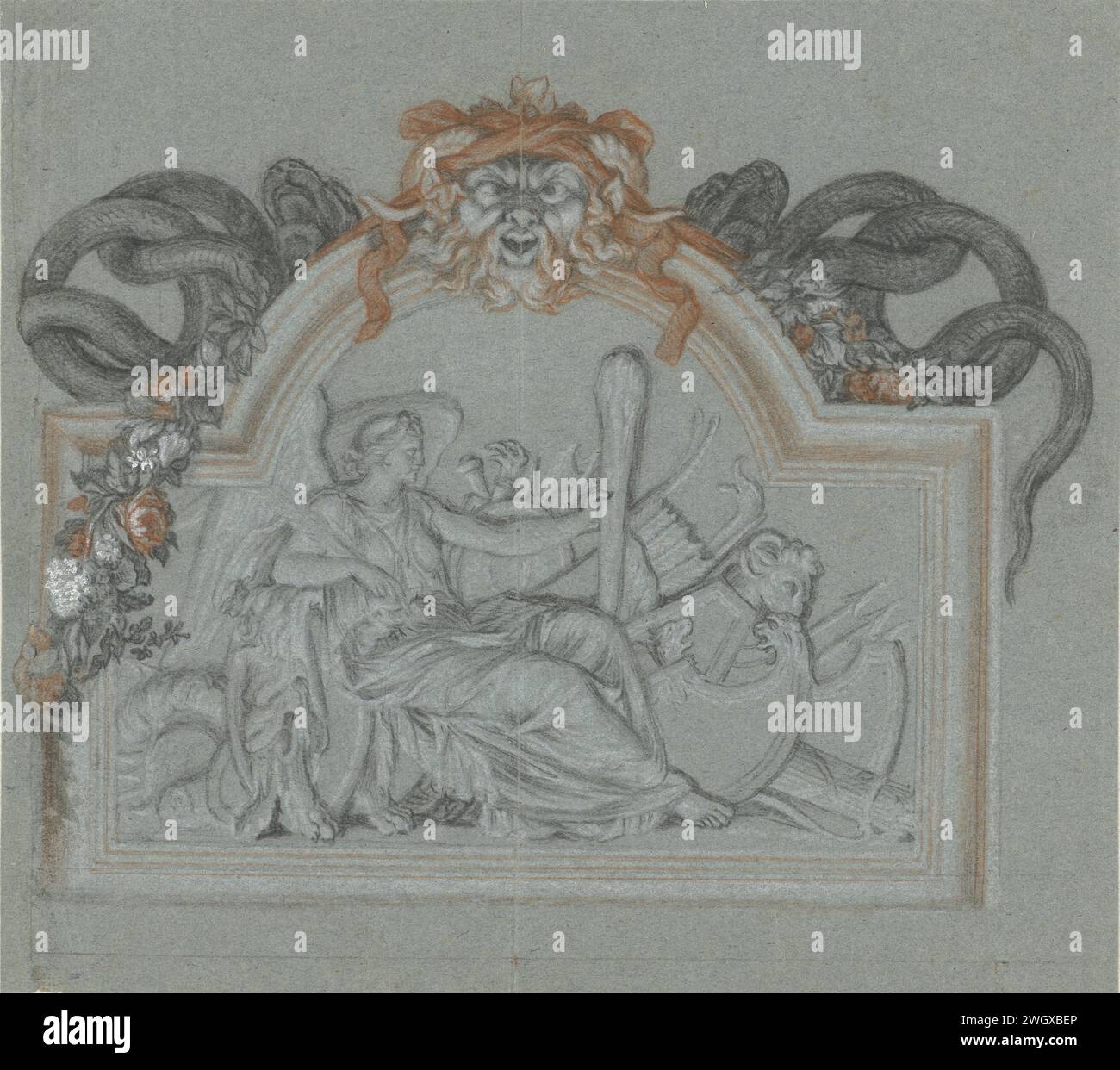 Personification of fortitude Banque de photographies et d’images à haute résolution - Alamy