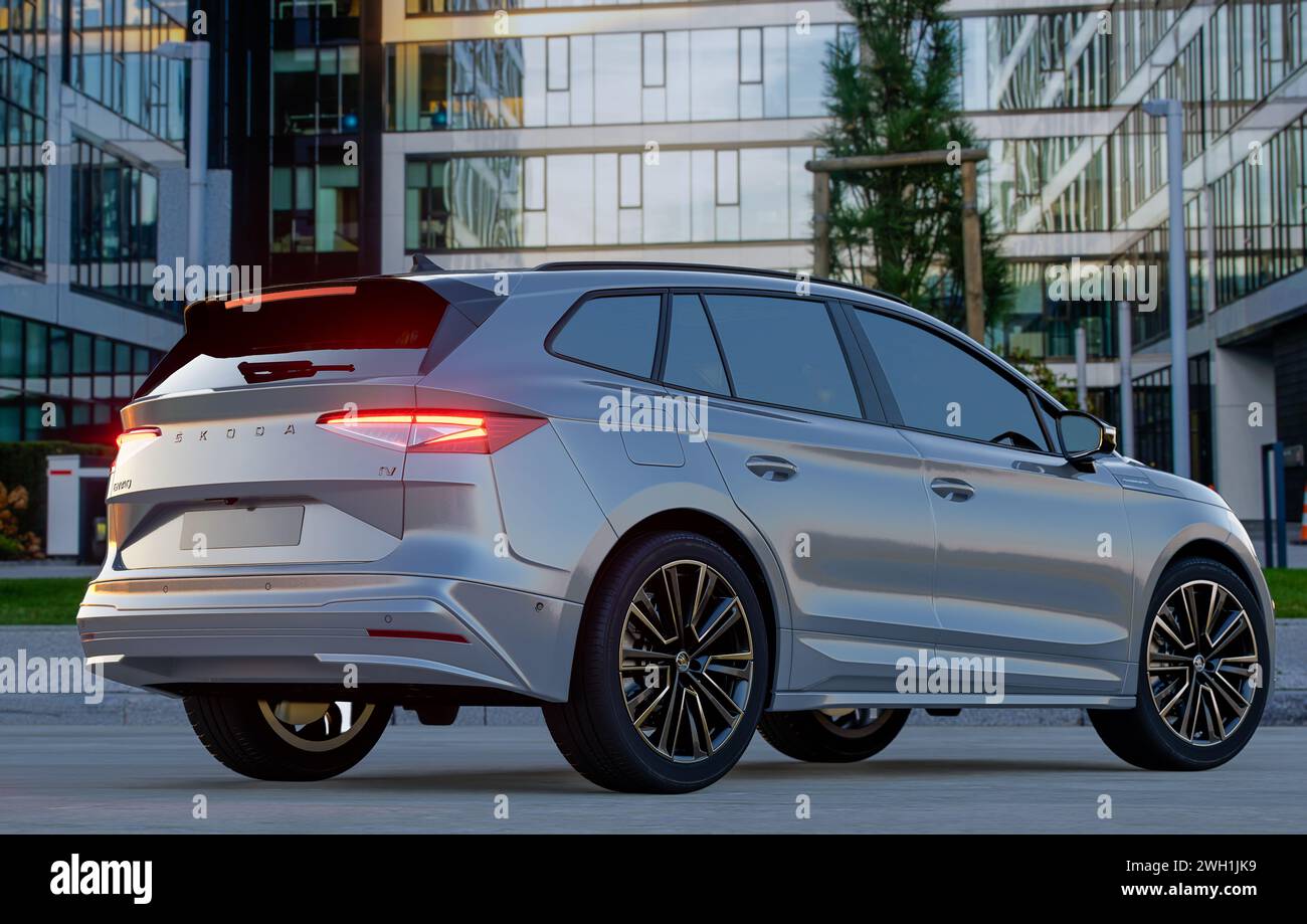 Skoda enyaq Banque de photographies et d’images à haute résolution - Alamy