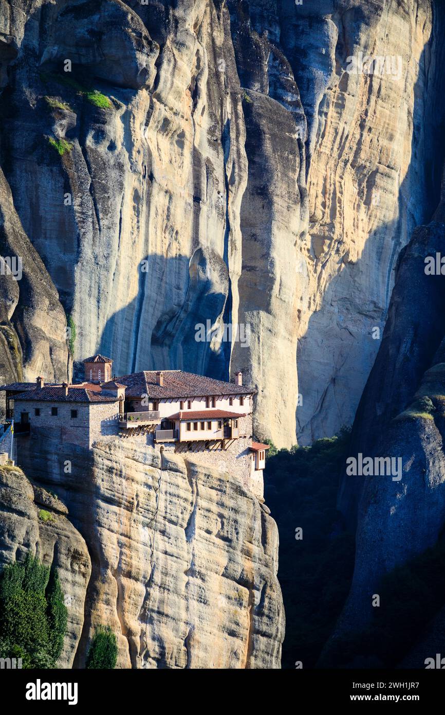 Roussanou monastery meteora greece Banque de photographies et d’images ...