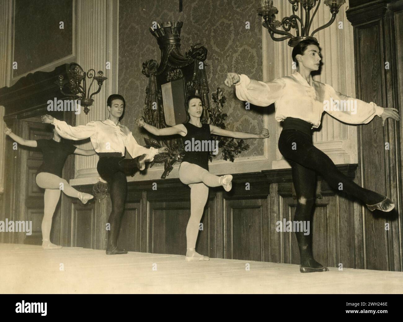 Ballet dancers 1950s Banque de photographies et d’images à haute ...