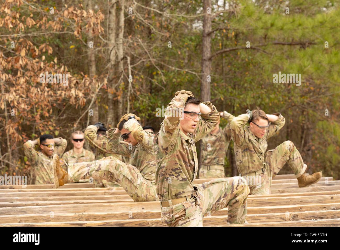 Fort Moore, Géorgie, États-Unis. 26 janvier 2024. Les cadets de l ...