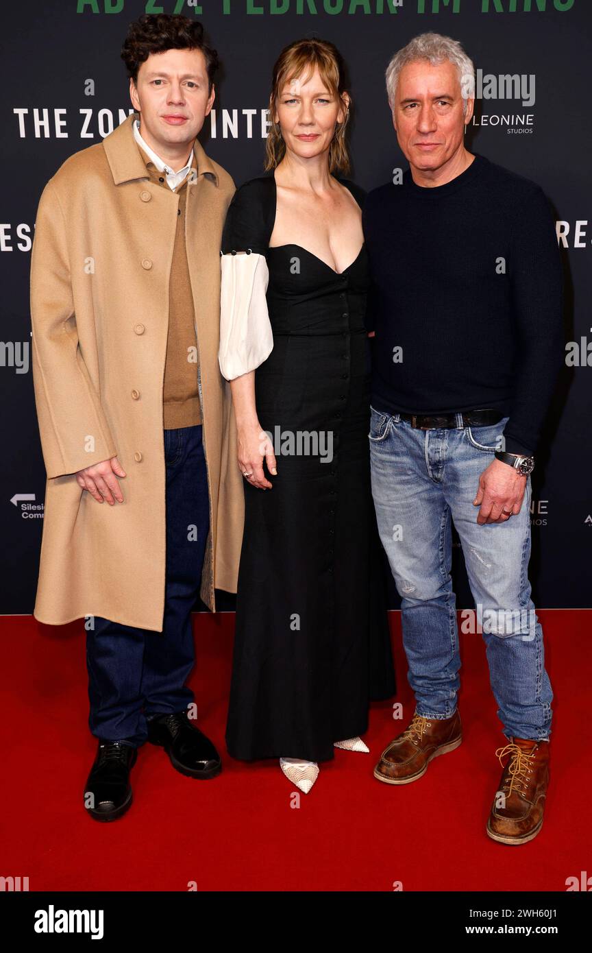 Christian Friedel, Sandra Hüller und Ralph Herforth beim projection ...