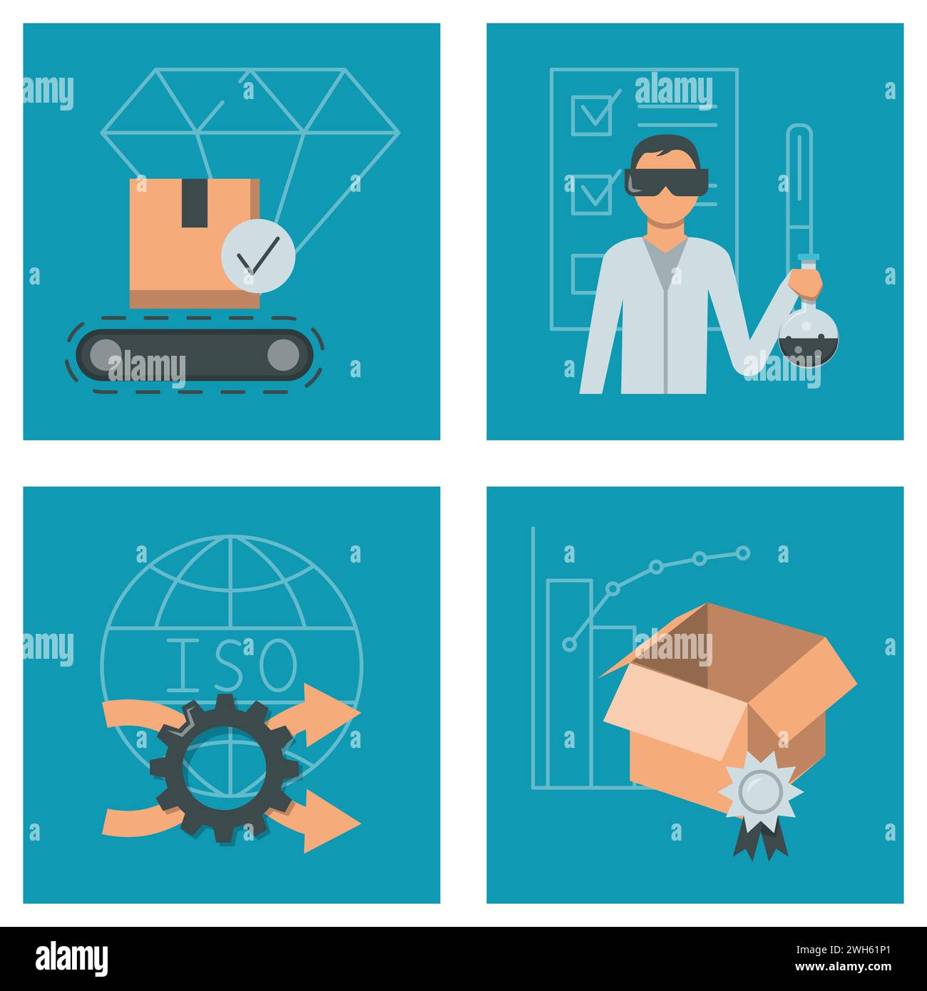 Essai et fabrication Banque d'images détourées - Alamy