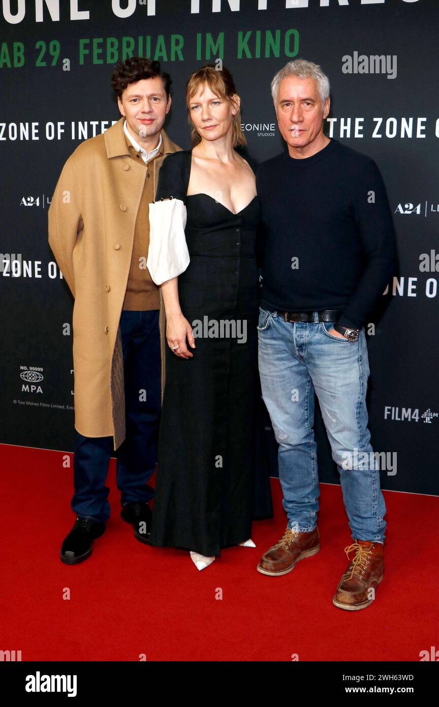 Christian Friedel, Sandra Hüller und Ralph Herforth beim projection ...