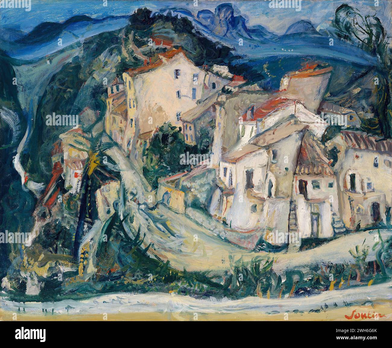 Vue de cagnes chaim soutine Banque de photographies et d’images à haute ...