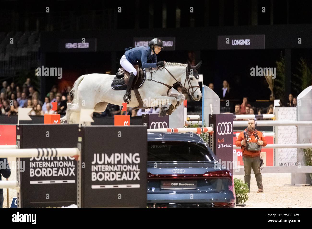 Bordeaux, France - 4 février 2024. Zascha Nygaard Lill, danoise ...