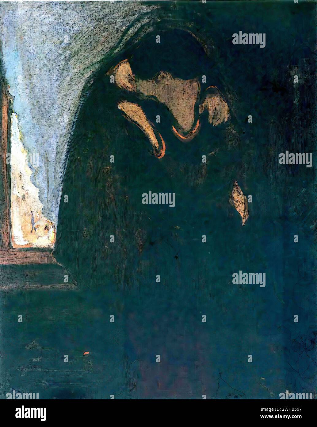 Edvard munch kiss Banque de photographies et d’images à haute ...