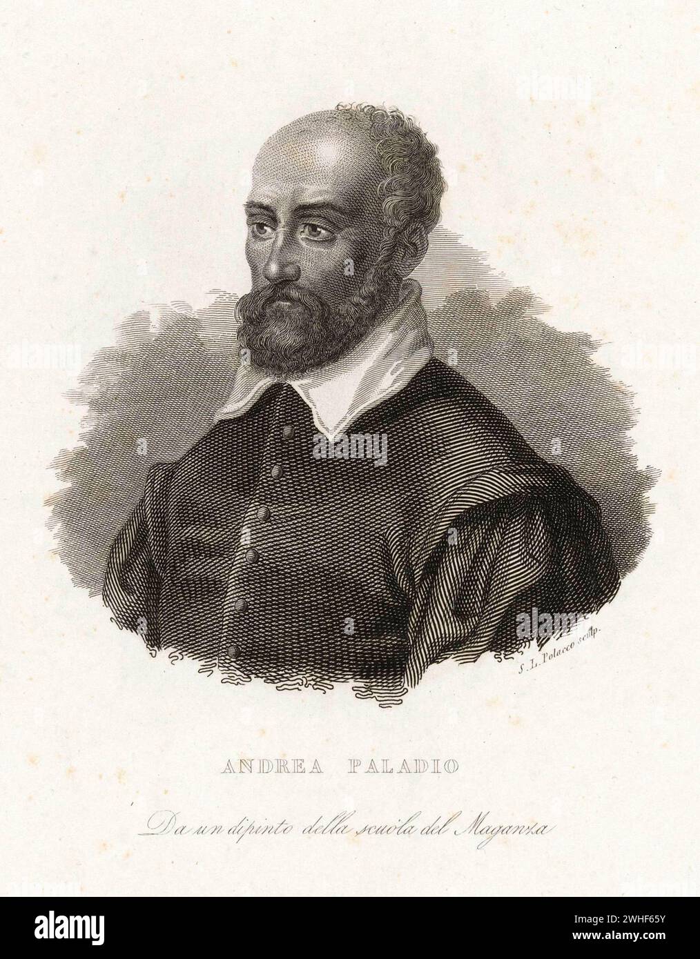1565 CA, ITALIE : le plus célèbre architecte italien ANDREA PALLADIO ...