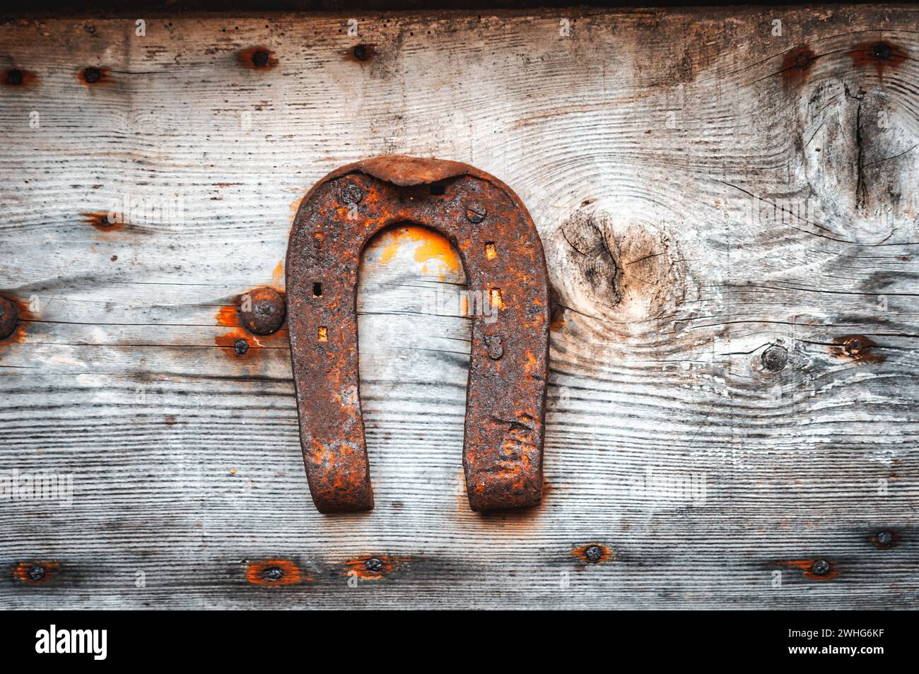 Vieux fer à cheval Banque de photographies et d’images à haute ...