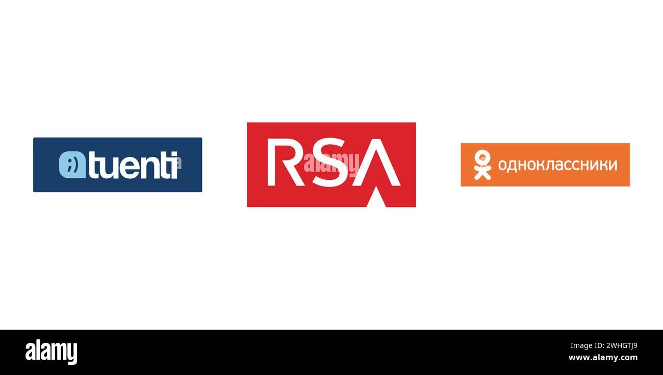 Rsa logo Banque de photographies et d’images à haute résolution - Alamy