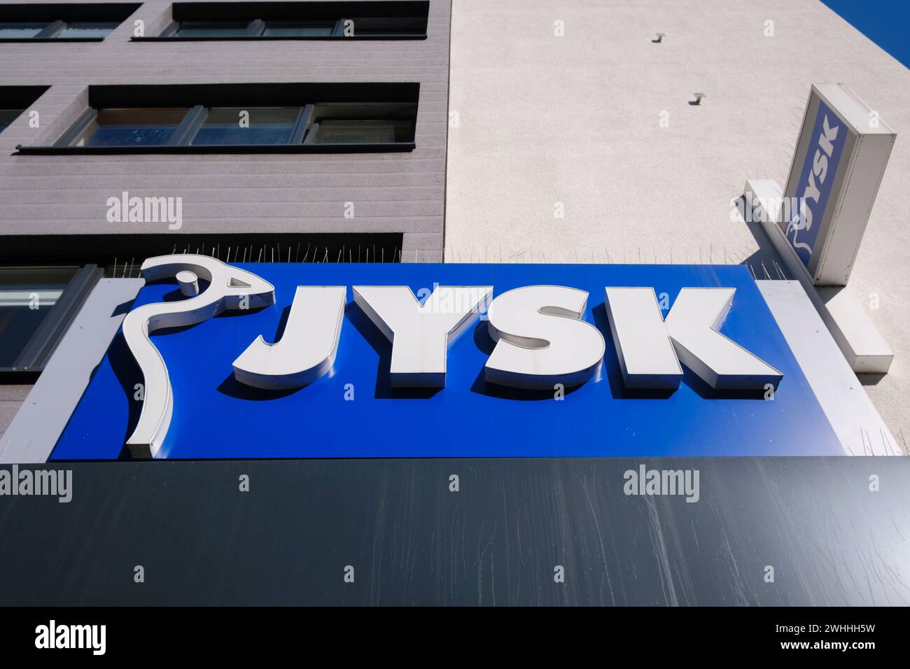 Jysk logo Banque de photographies et d’images à haute résolution - Alamy