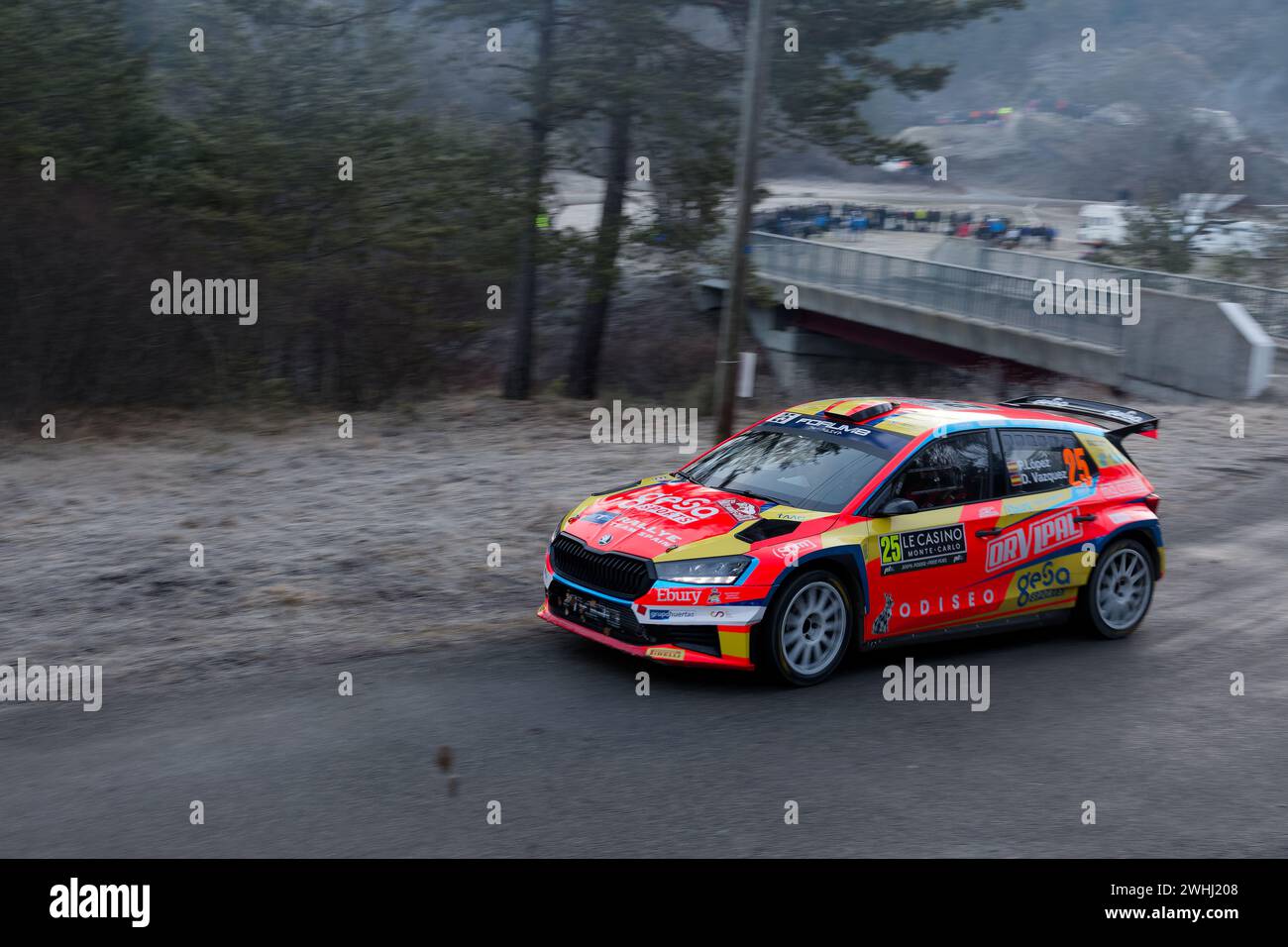 Rallye monte carlo 2024 rallye wrc Banque de photographies et d’images ...