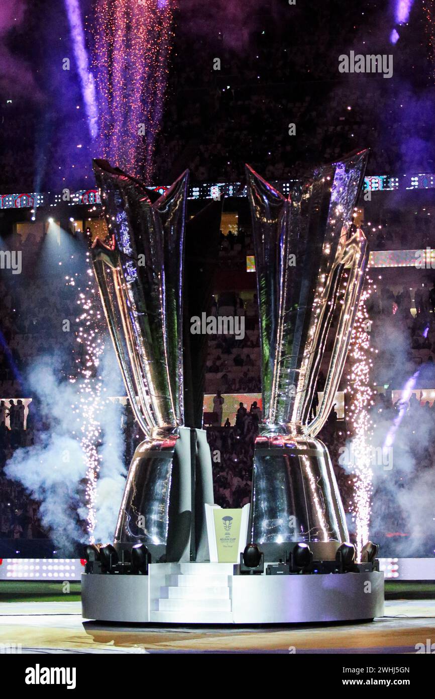 Doha, Qatar, 10 février 2024, finale de la Coupe d'Asie de l'AFC Qatar ...