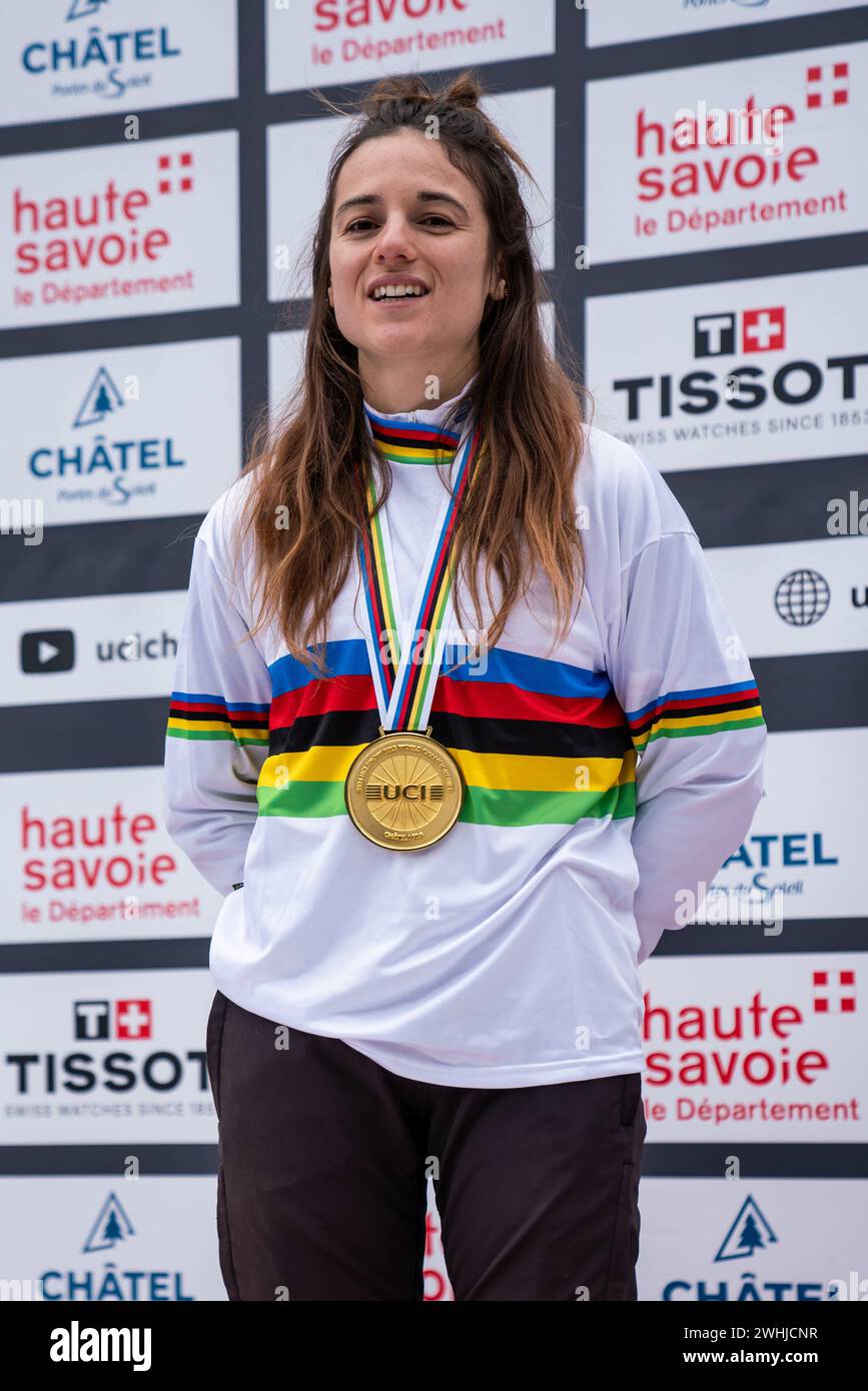 Morgane SUCH de France, 1ère place du Super-G Elite féminin lors des ...