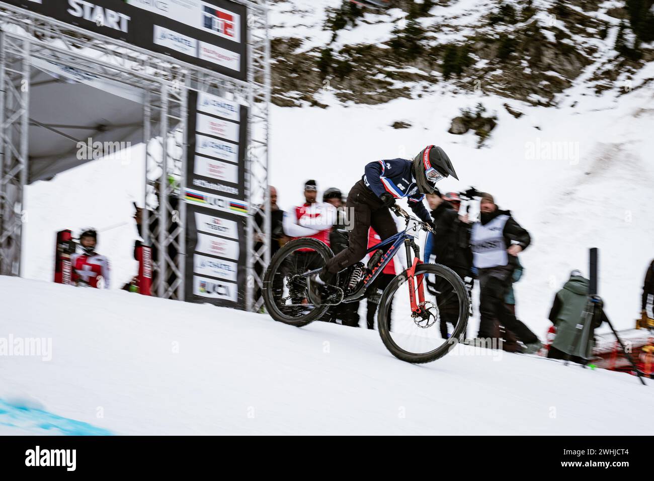 Morgane SUCH de France, 1ère place du Super-G Elite féminin lors des ...