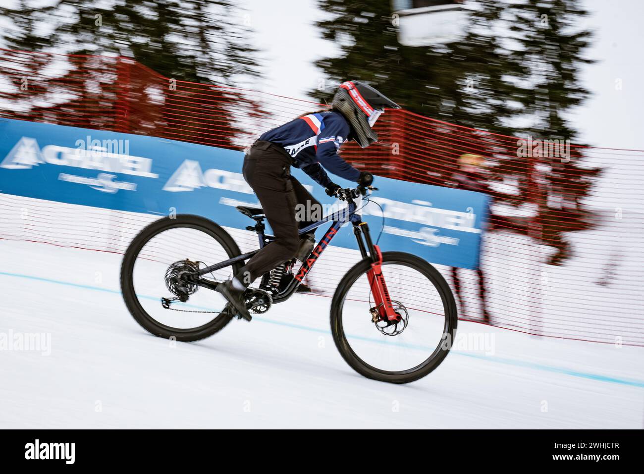 Morgane SUCH de France, 1ère place du Super-G Elite féminin lors des ...