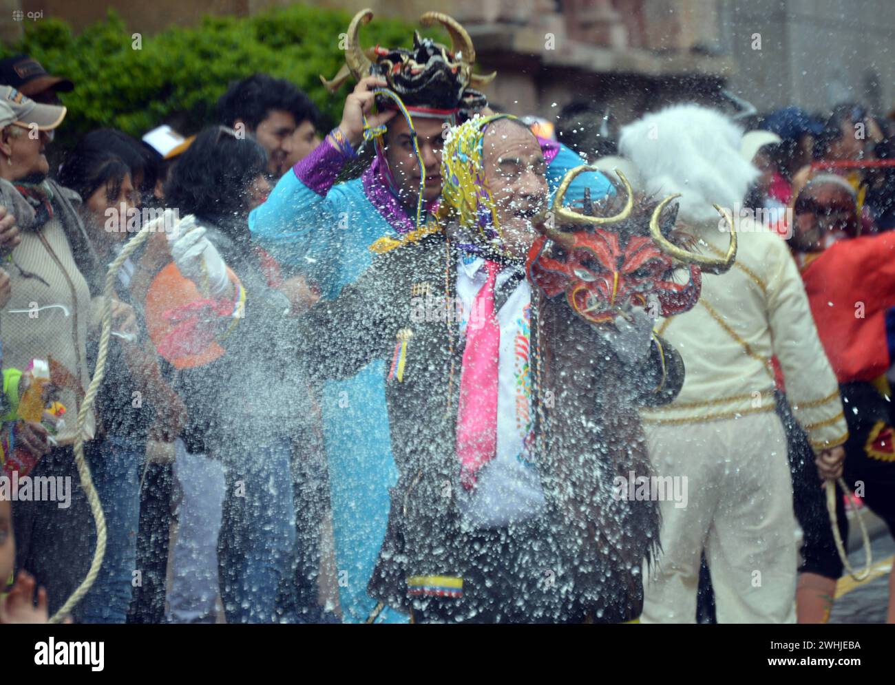 CUENCA-DESFILE CARNAVAL-2024 Cuenca,Ecuador 10 de febrero de 2024 la ...