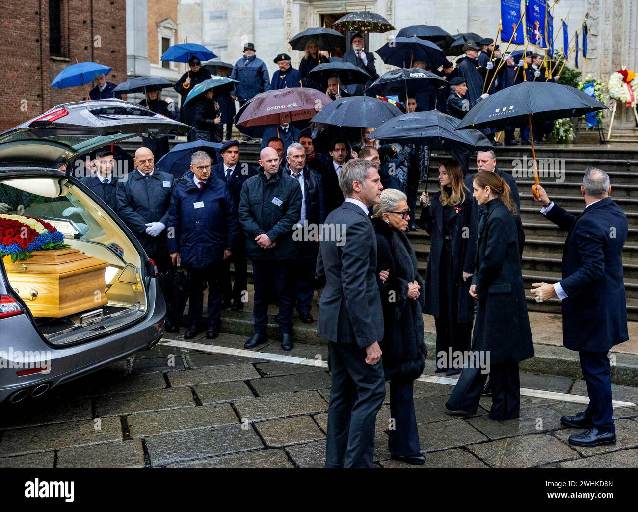 Turin, Italien. 10 février 2024. SAR la Princesse Marina Ricolfi Doria ...