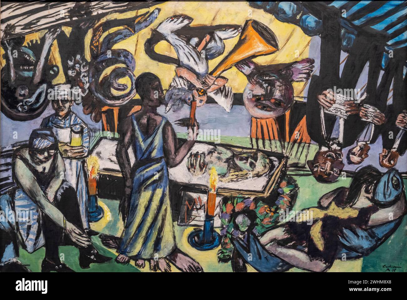 Max beckmann painting Banque de photographies et d’images à haute ...