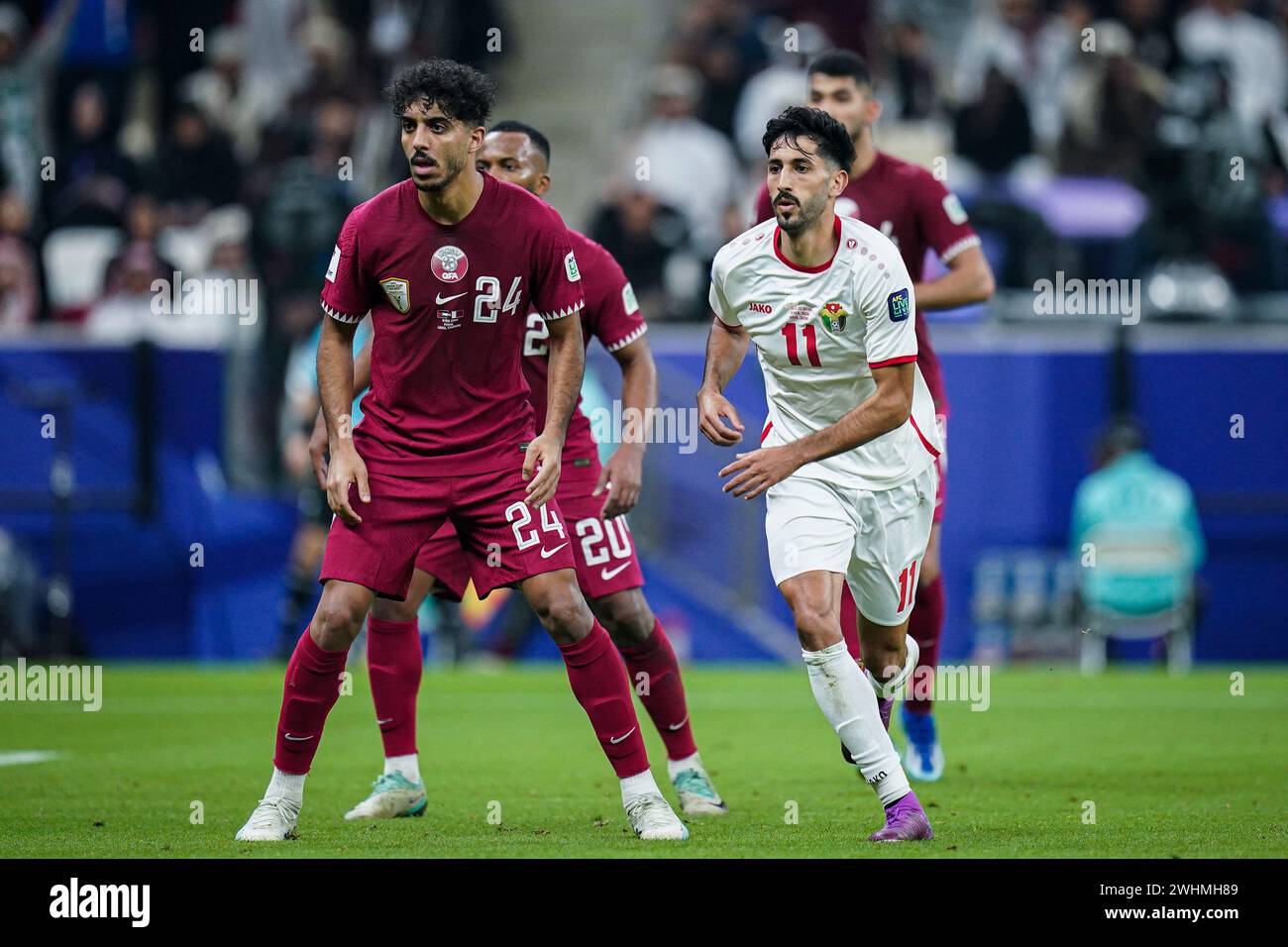 Doha, Qatar, 10 février 2024, AFC Asian Cup Qatar 2023 finale : Qatar 3 ...