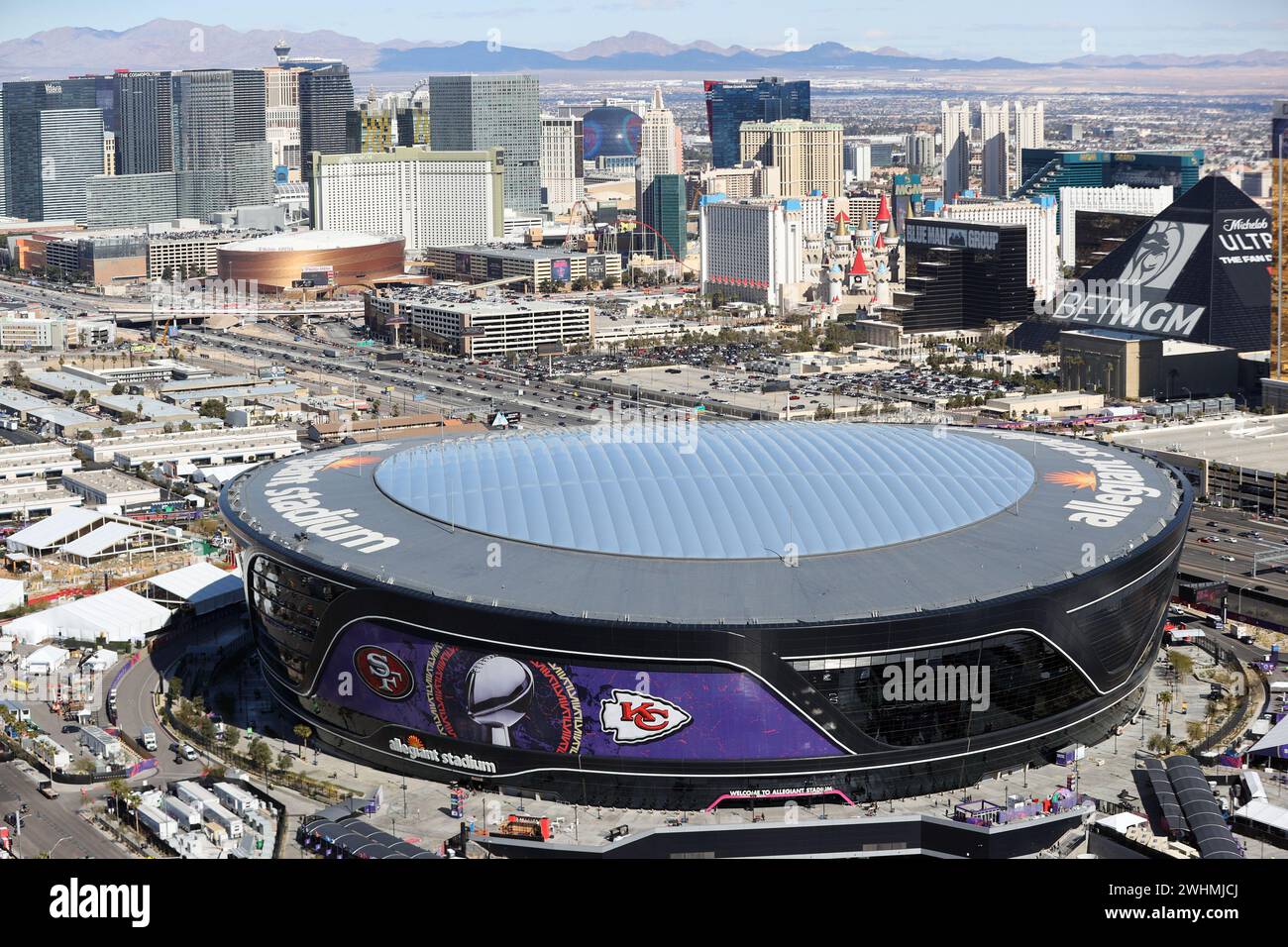 Stade du super bowl lviii Banque de photographies et d’images à haute résolution - Alamy