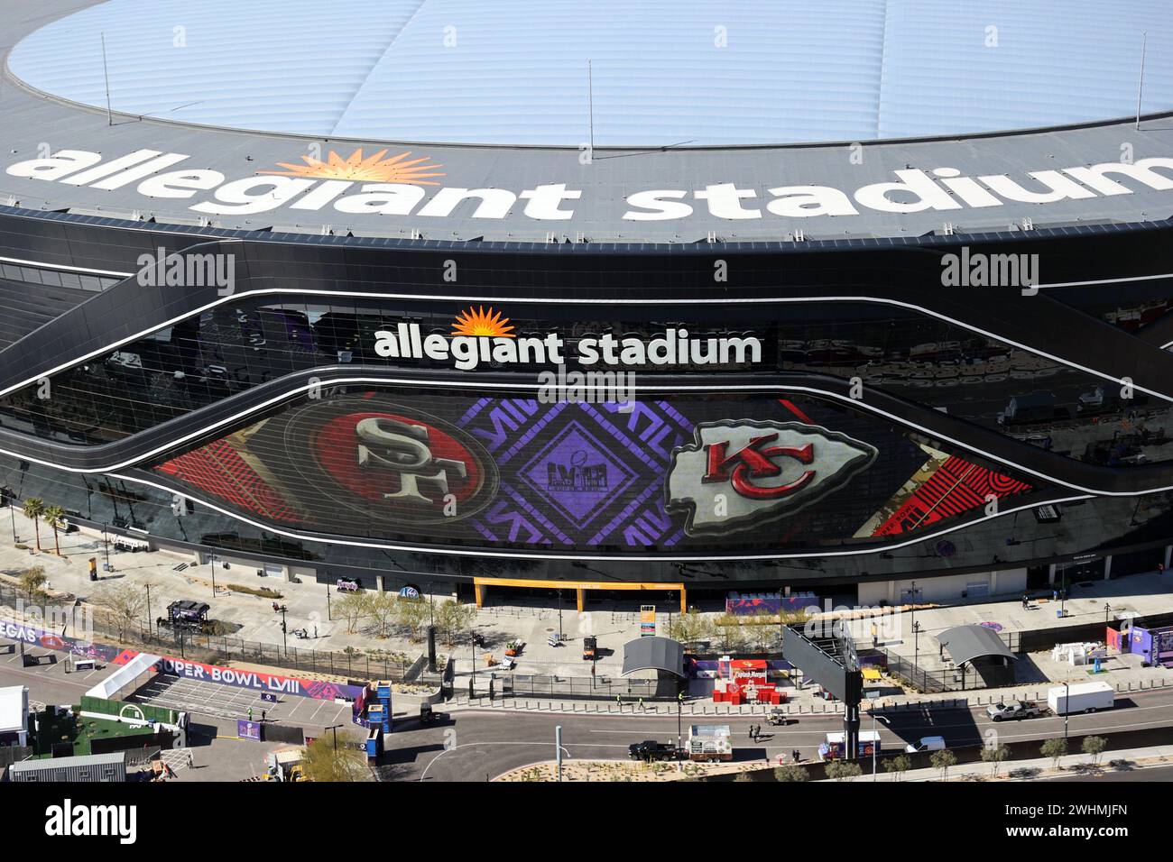 Stade du super bowl lviii Banque de photographies et d’images à haute résolution - Alamy