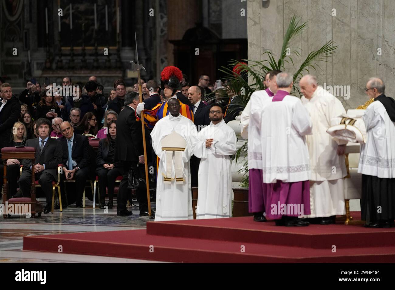 From left, Argentine Secretary-General of the Presidency Karina Milei ...