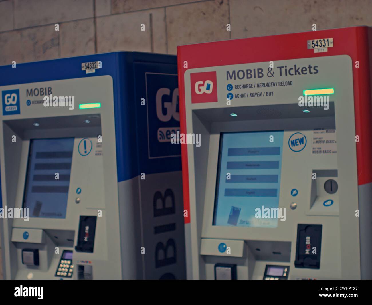 Ticket de metro bruxelles Banque de photographies et d’images à haute ...