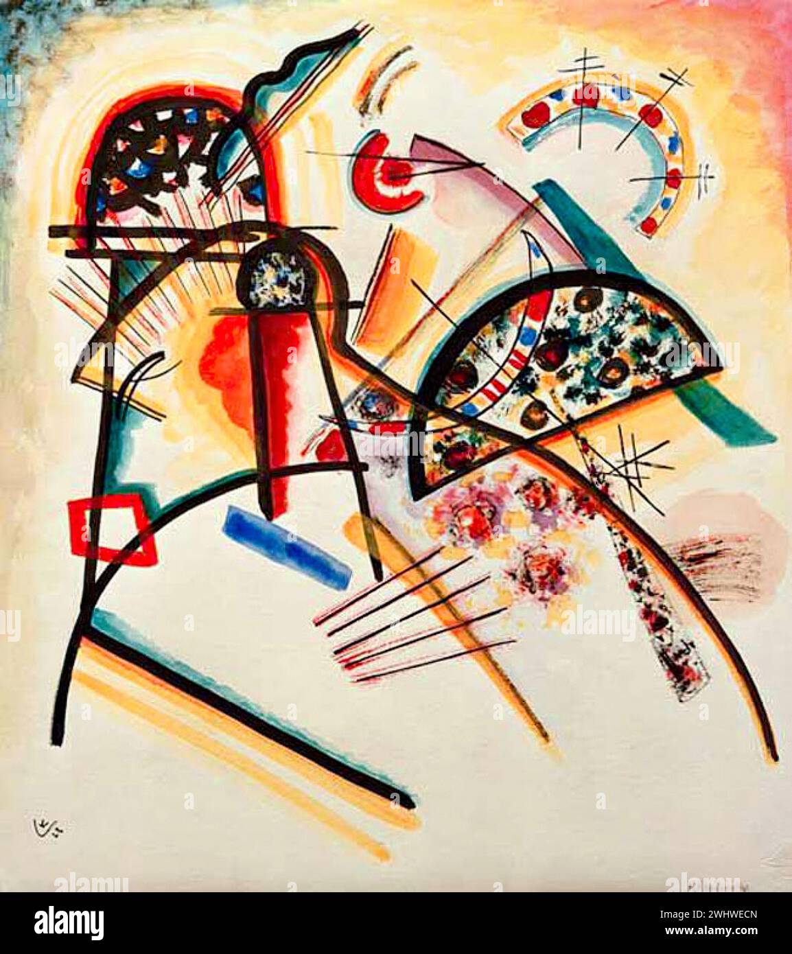 Composition vi kandinsky Banque de photographies et d’images à haute ...