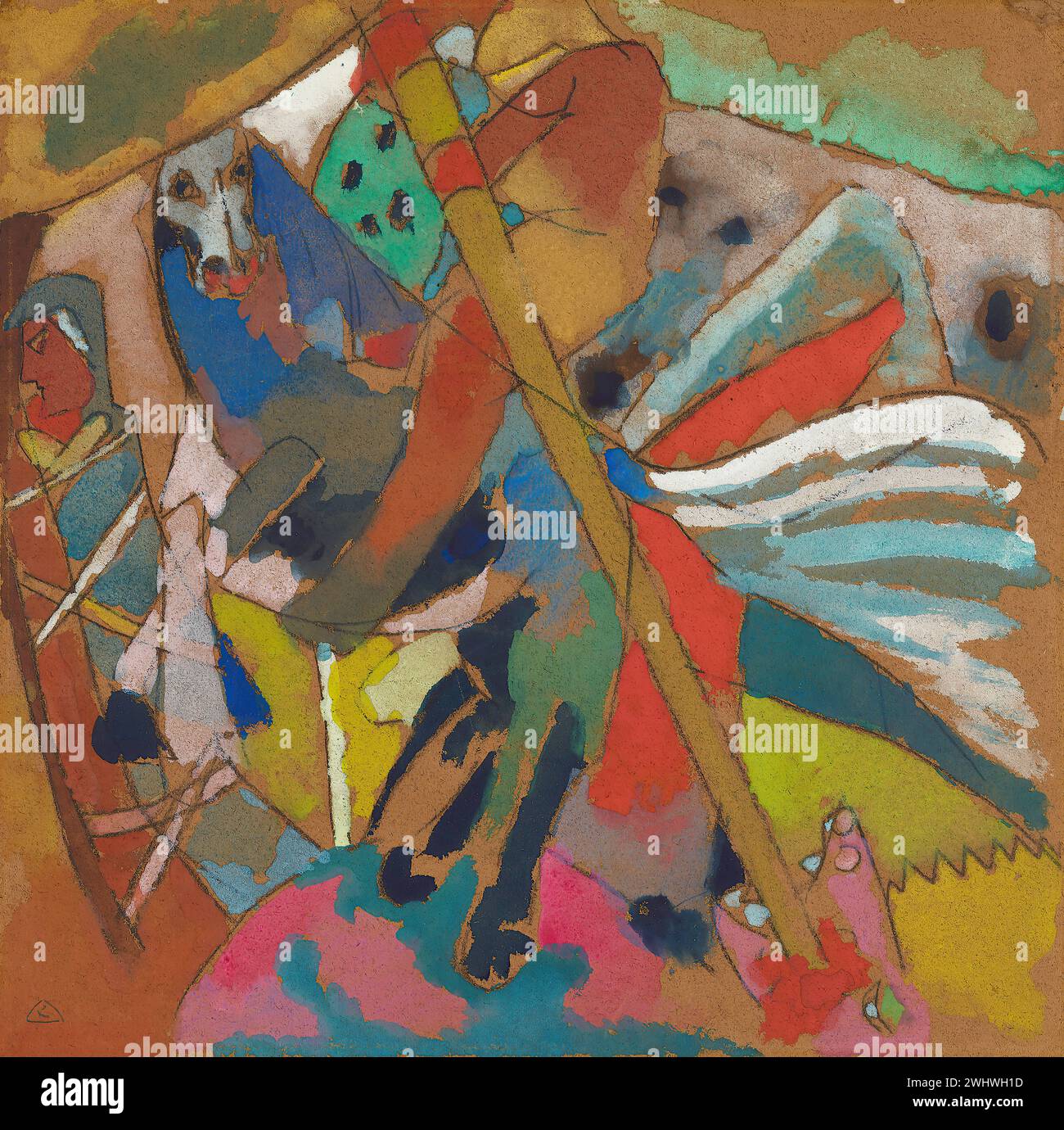 Kandinsky composition ii Banque de photographies et d’images à haute ...