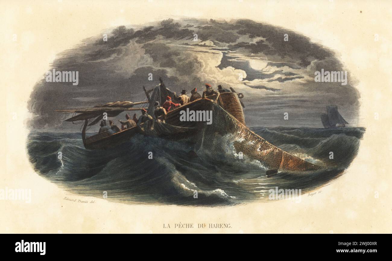 Gravure d'un voilier Banque de photographies et d’images à haute ...