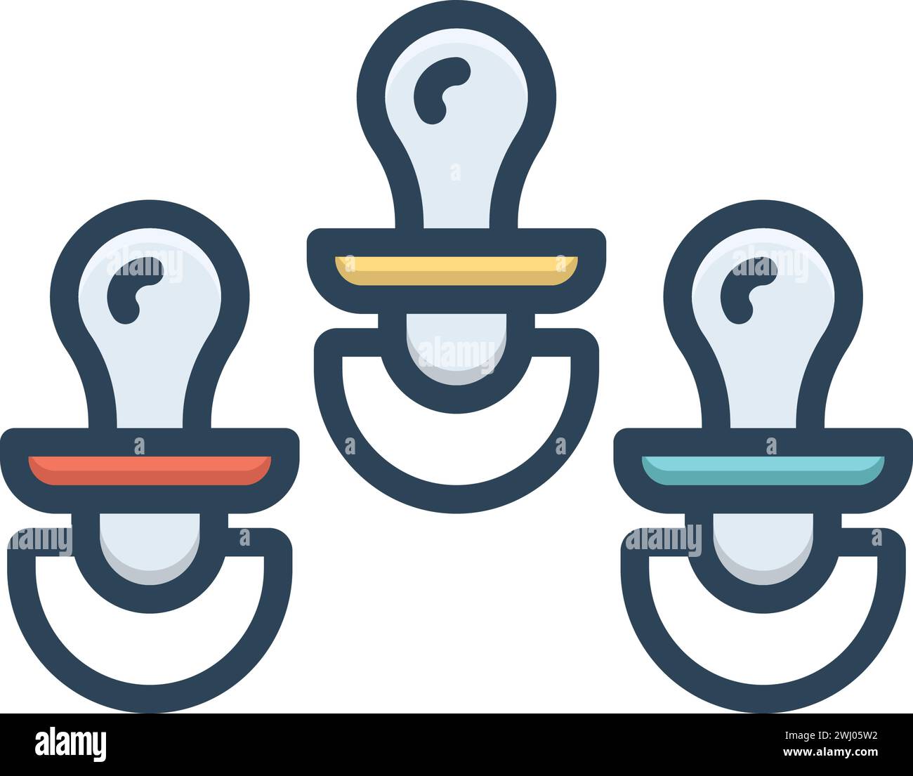 Mamelons et tétons Banque d'images vectorielles - Alamy