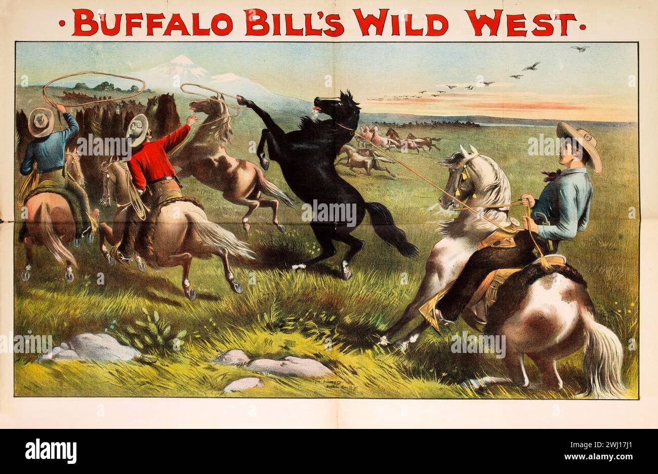 Wild west poster Banque de photographies et d’images à haute résolution ...