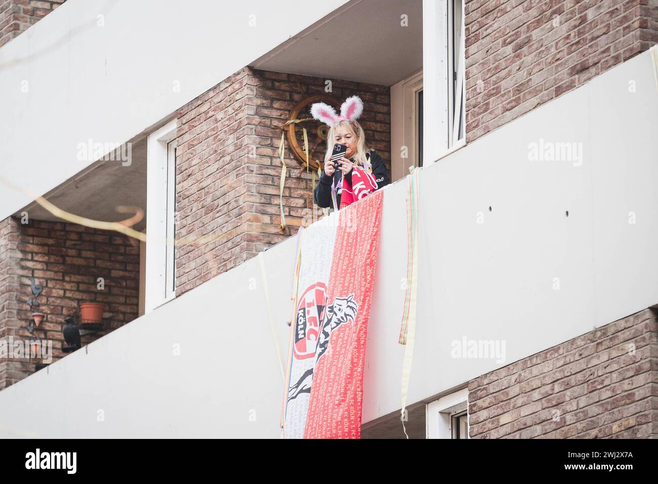 Karneval in Köln, Rosenmontag 2024, Rosenmontagszug, 12.02.2024 ...