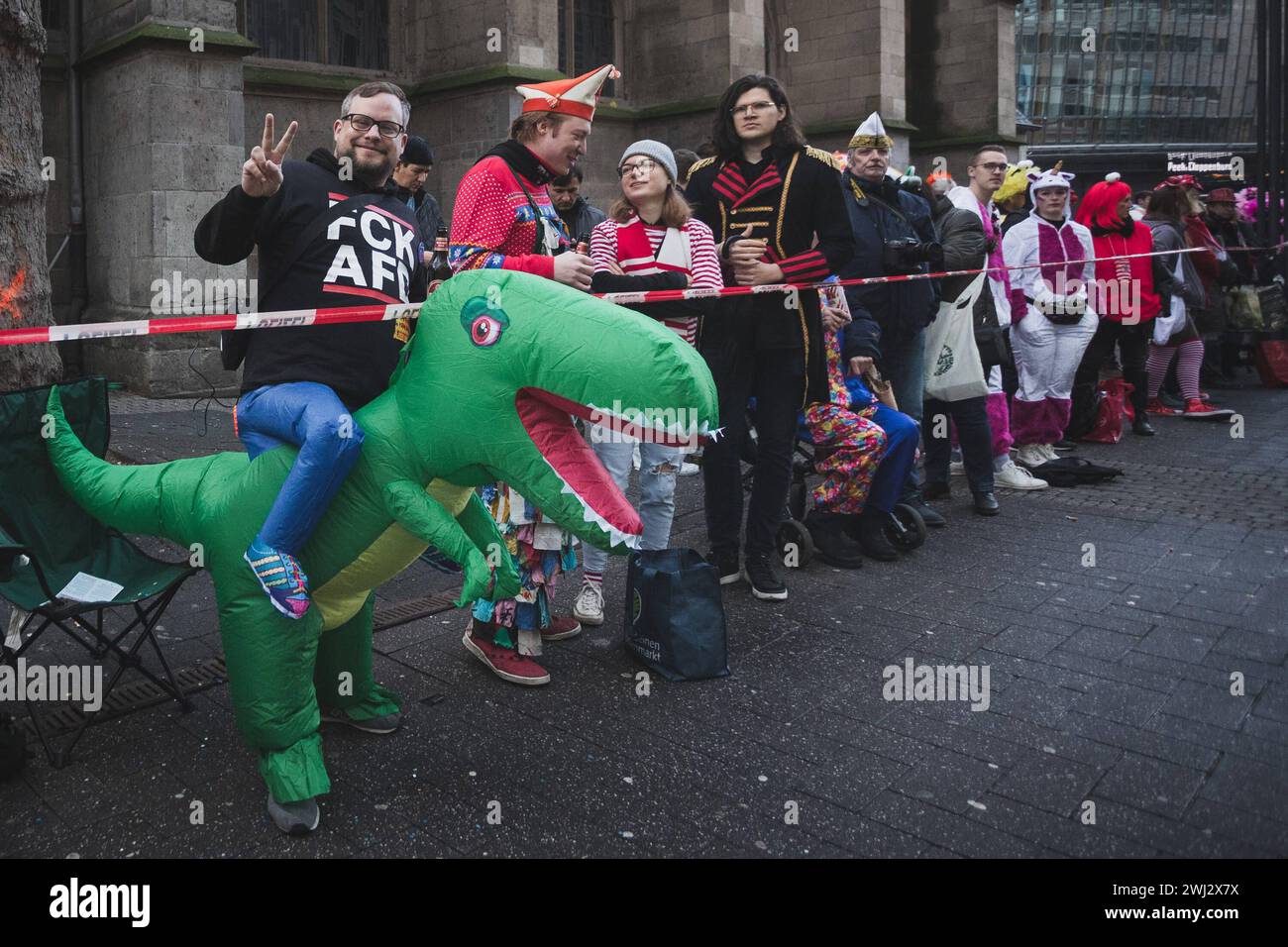 Karneval in Köln, Rosenmontag 2024, Rosenmontagszug, 12.02.2024 ...