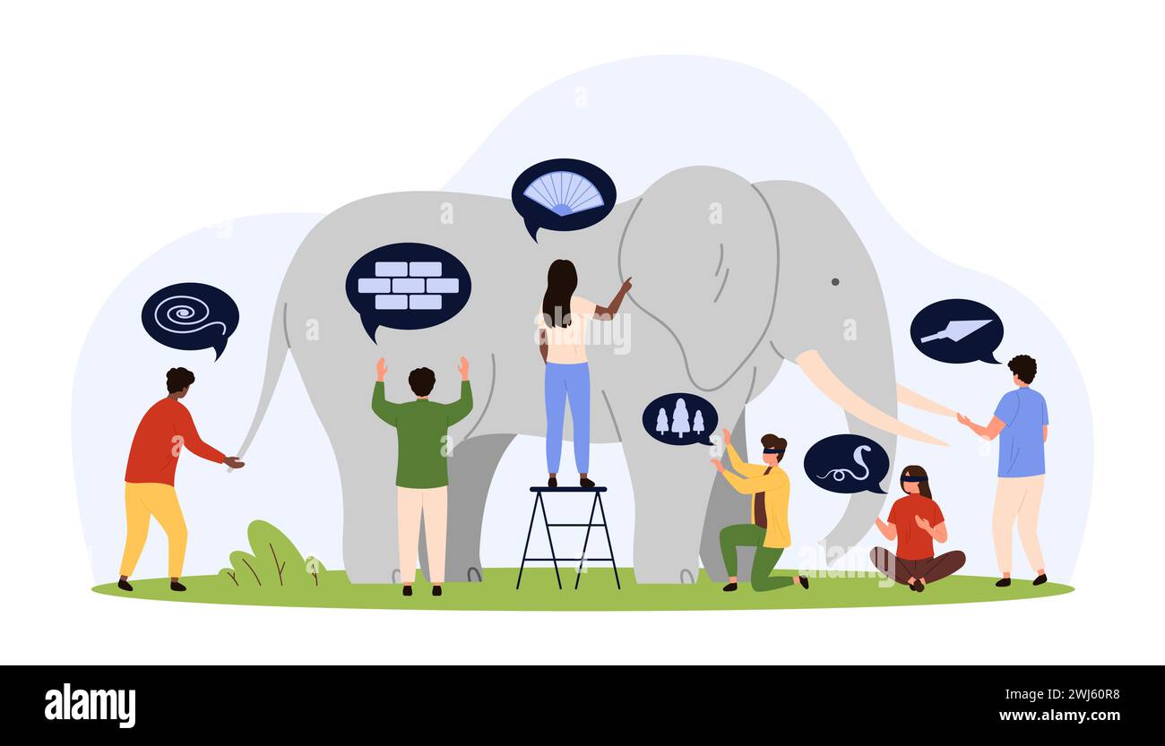 La parabole de l'aveugle Banque d'images détourées - Alamy