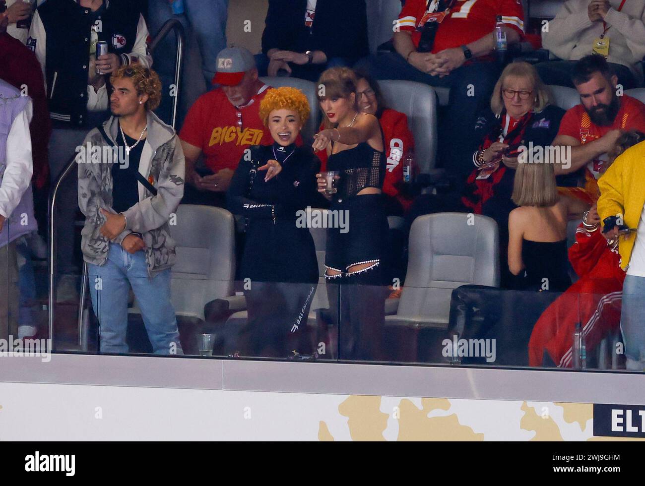 Le 11 février 2024, le rappeur Ice Spice et la chanteuse Taylor Swift ...