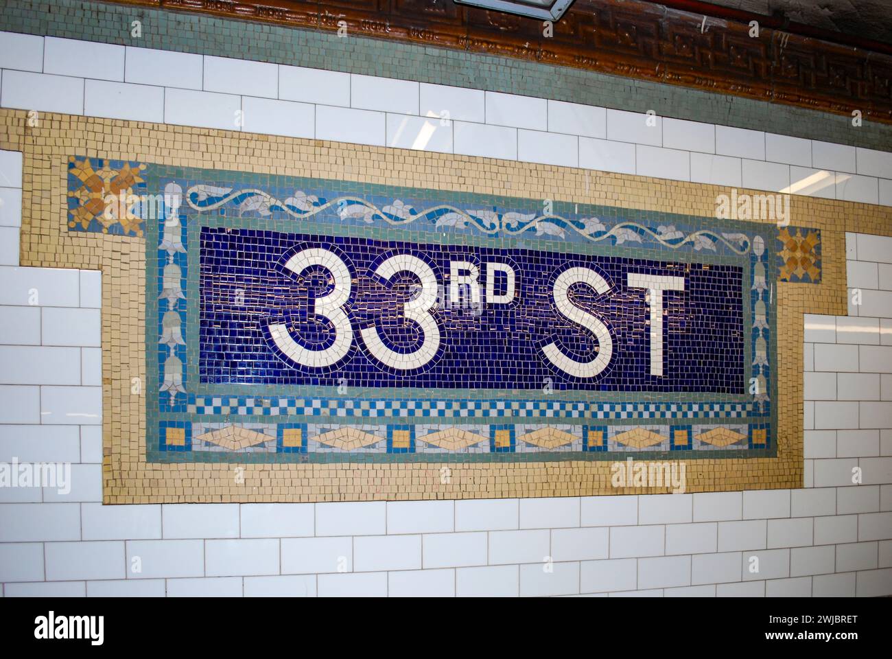 33rd street subway Banque de photographies et d’images à haute ...