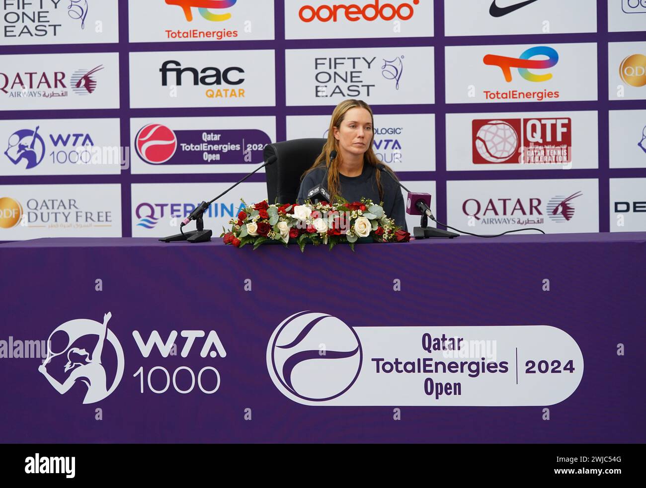 La qualificative américaine Danielle Collins s’exprime après son match ...