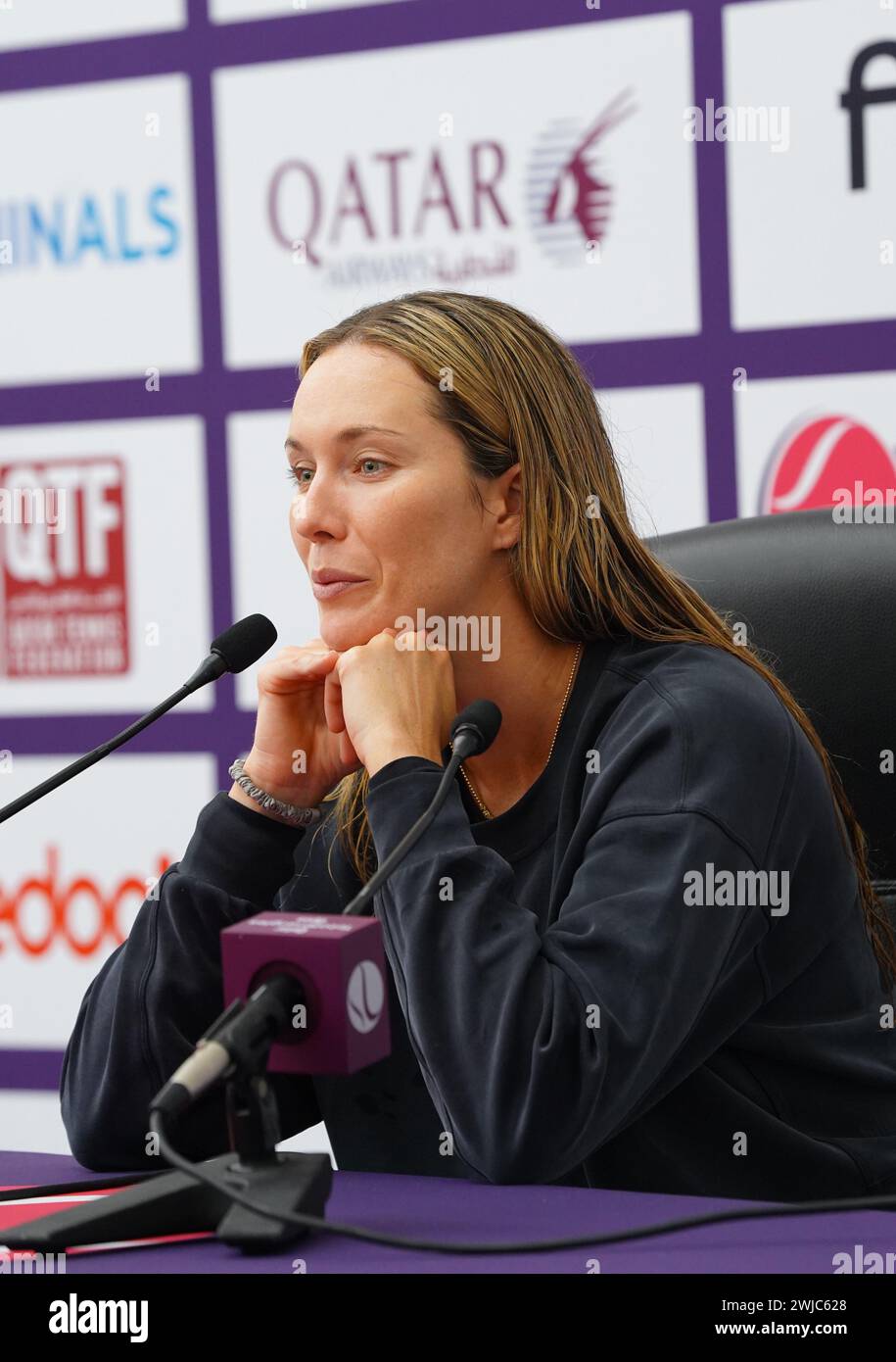 La qualificative américaine Danielle Collins s’exprime après son match ...