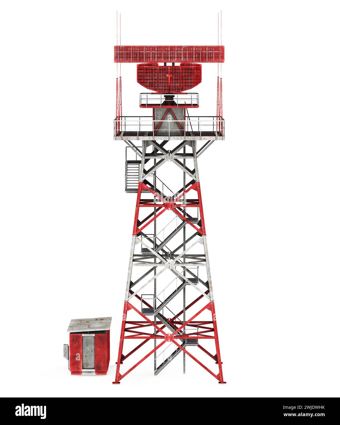 Satellite communication station Banque de photographies et d’images à ...